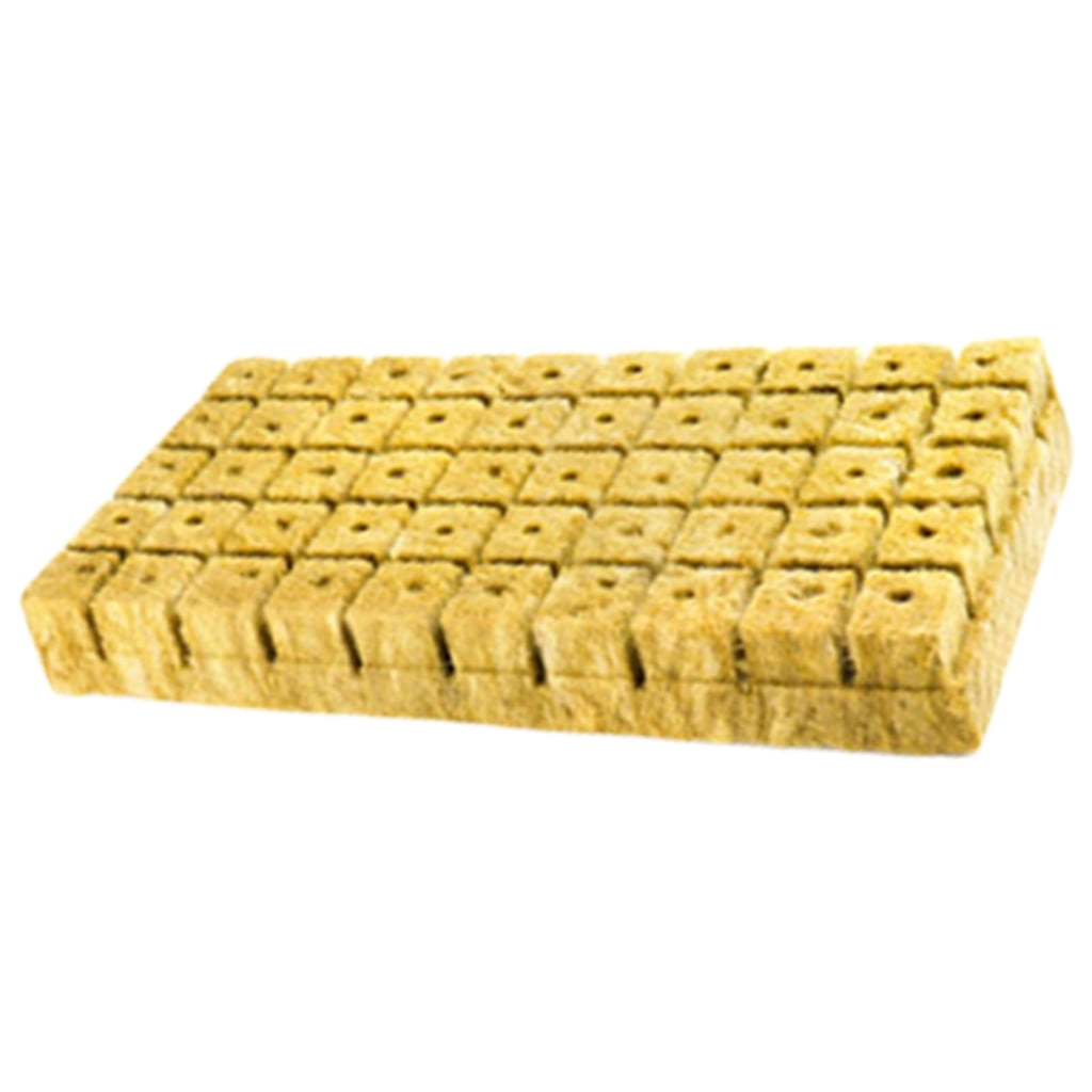 Grow Block for Hydroponics Rock Wool Cubes for Soilless Herb and ...