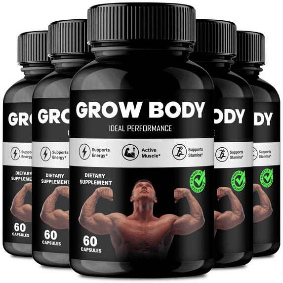 Grow Body Capsules, Official GrowBody Supplement Pills for Men ...