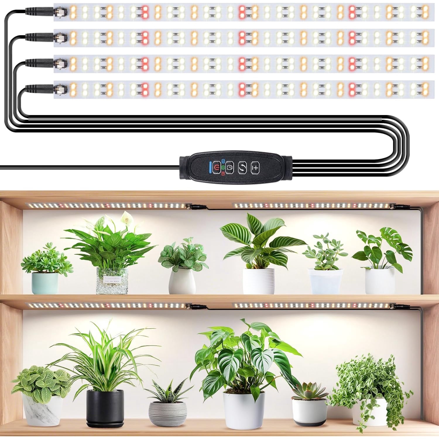 Grow Light for Indoor Plants Full Spectrum, Plant Lights for Indoor ...