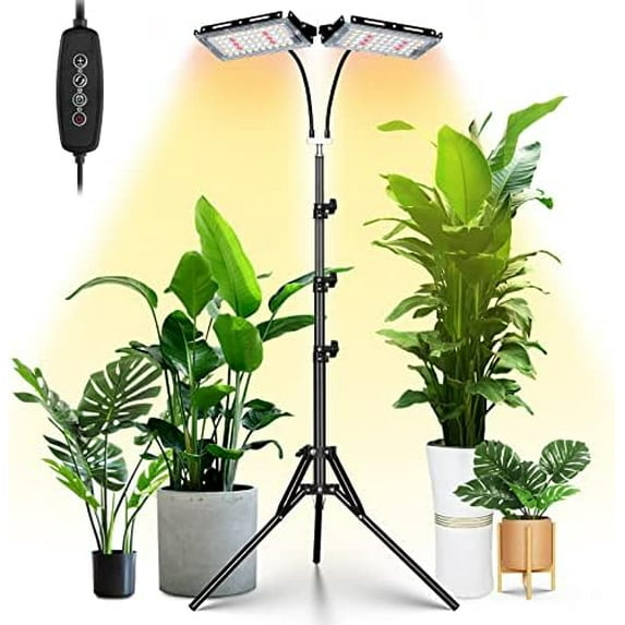 Grow Light with Stand, Full Spectrum LED Plant Light for Indoor Plants ...