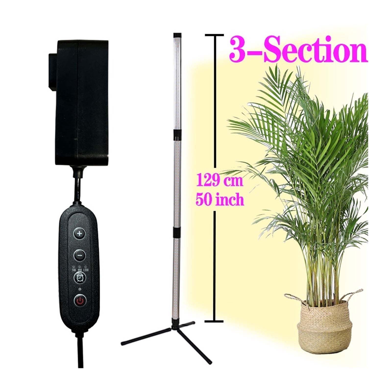 Grow Lights, Full Spectrum LED Grow Light Phyto Lamps Plant Growth Lamp ...