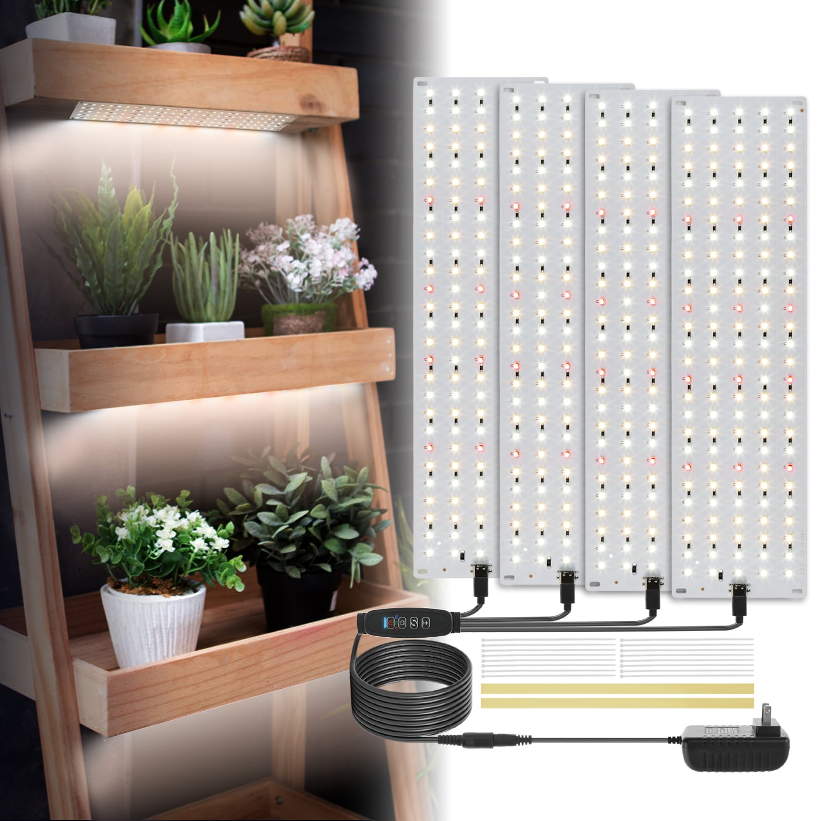 Grow Lights for Indoor Plants 270 LEDs/540 LEDs Full Spectrum Grow Lamp ...