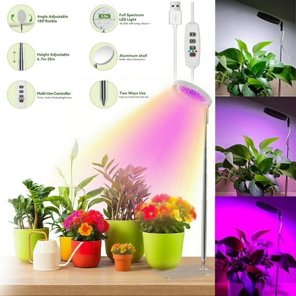 Battery Operated Grow Lights for Indoor Plants in Home Improvement