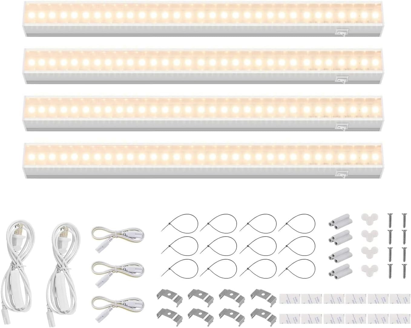 Grow Lights for Indoor Plants, Full Spectrum Sunlight, 1ft Plant ...