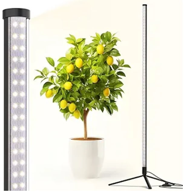 Grow Lights for Indoor Plants with Stand, 42W 169 LEDs Full Spectrum ...