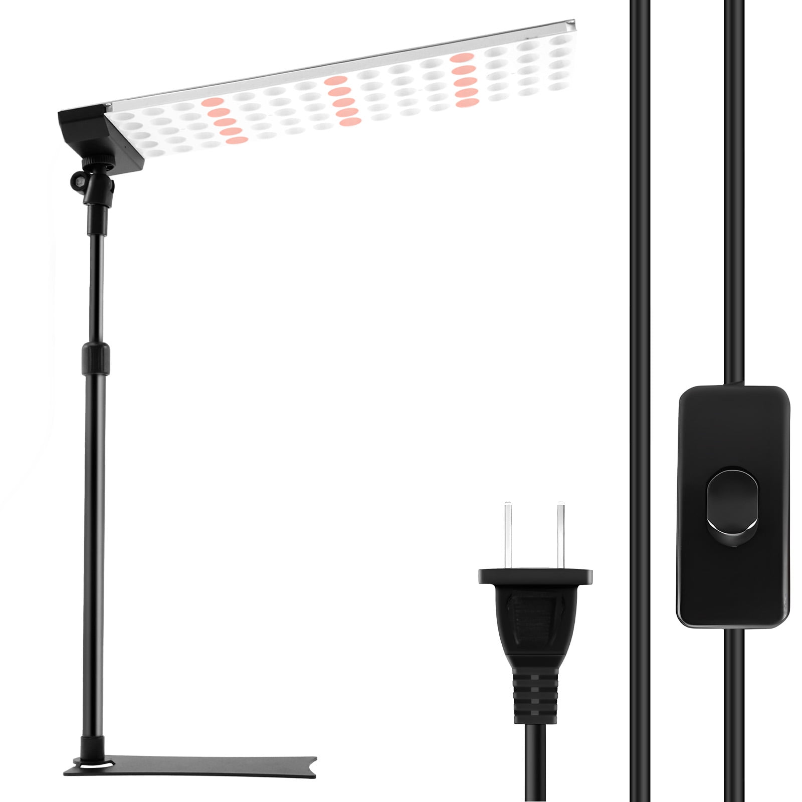 Grow Lights LED Plant Lamp with Retractable Bracket 15W Plant Light ...