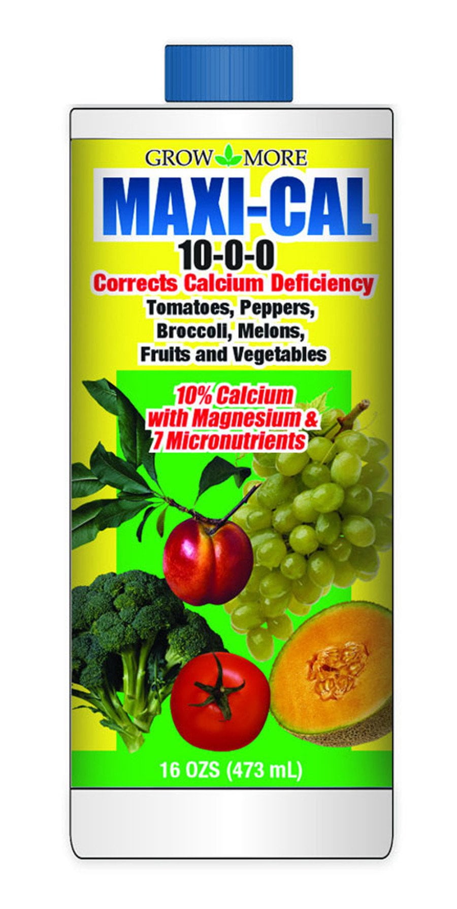 Grow More 13001 Maxi-Cal 10% Calcium 10-0-0 Fertilizer, 1-Pint ...