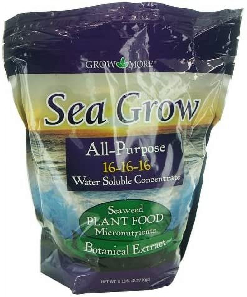 Grow More 6094 Sea Grow 16-16-16, 5-Pound - Walmart.com