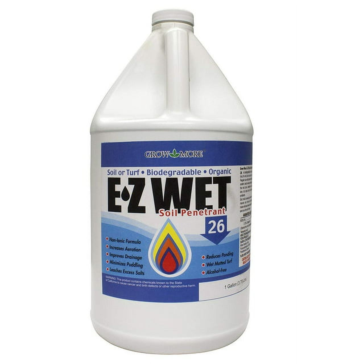 Grow More 8055 E-Z Wet Soil Penetrant 26, 1-Quart - Walmart.com