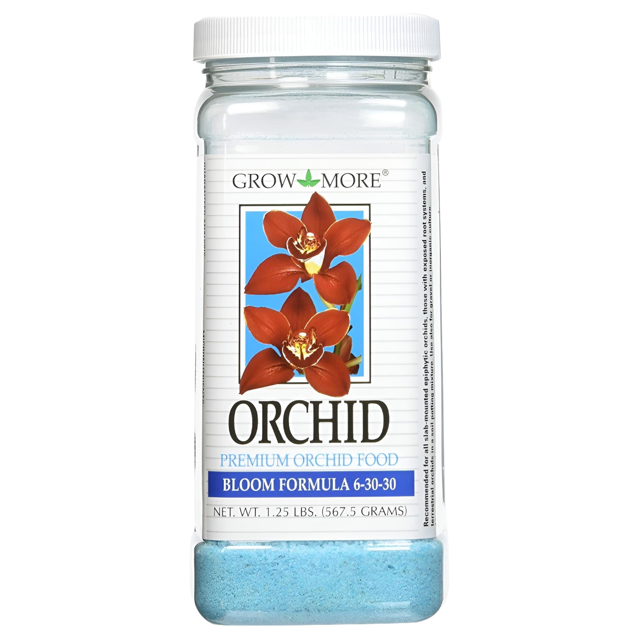 Grow More Orchid Food Bloom Formula Fertilizer 6-30-30 1.25lb - Walmart.com