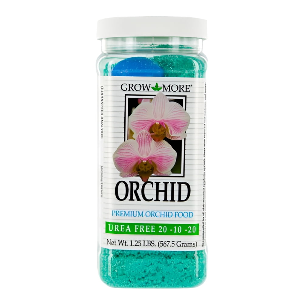 Grow More Orchid Food Urea Free Fertilizer 20-10-20 1.25lb - Walmart.com