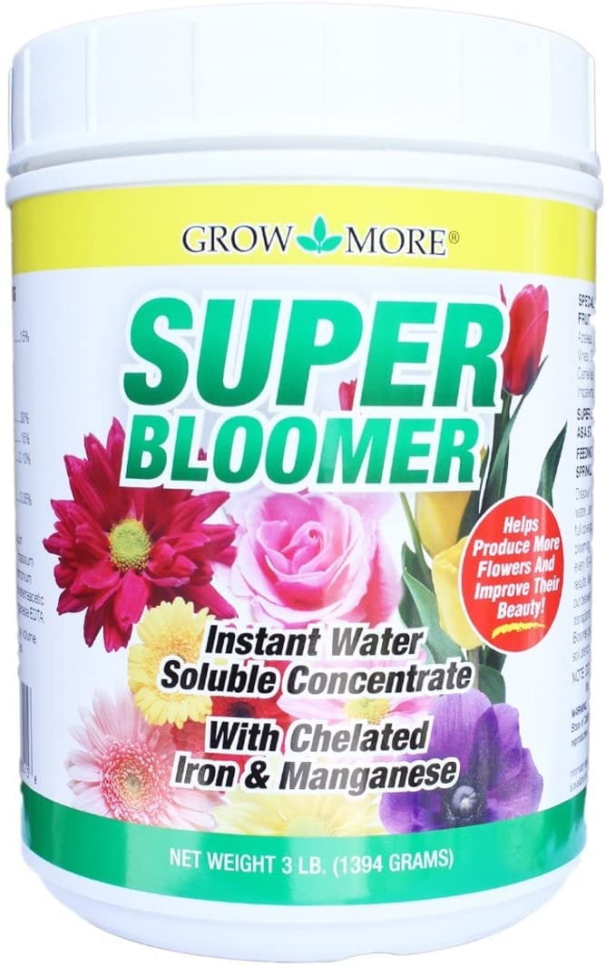 Grow More Super Bloomer Vegetable Plant Bloom Booster Water Soluble ...