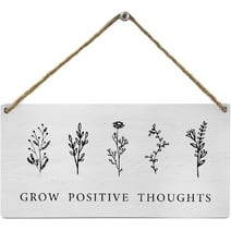 Barnyard Designs 'One Small Positive Thought' Wooden Box Sign ...