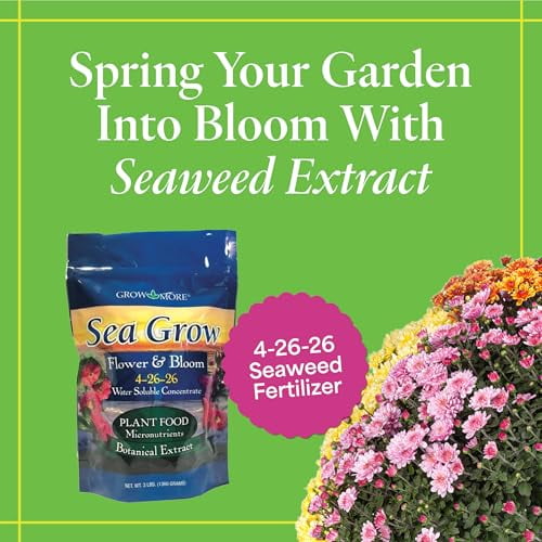 Grow More Sea Grow Flower & Bloom (4-26-26) - 3lbs of Seaweed ...