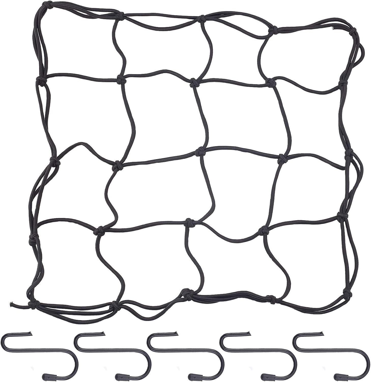 Grow Tent Net 1.4x1.4 Feet Flexible Net Trellis Elastic Trellis Netting ...