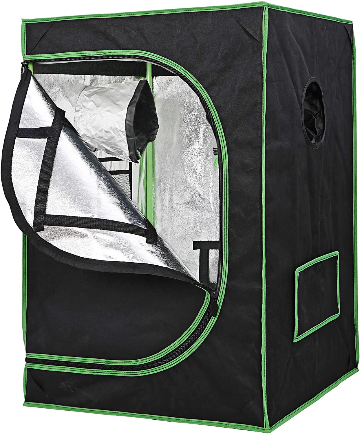Grow Tent with Observation Window and Floor Tray, Mylar Membrane ...