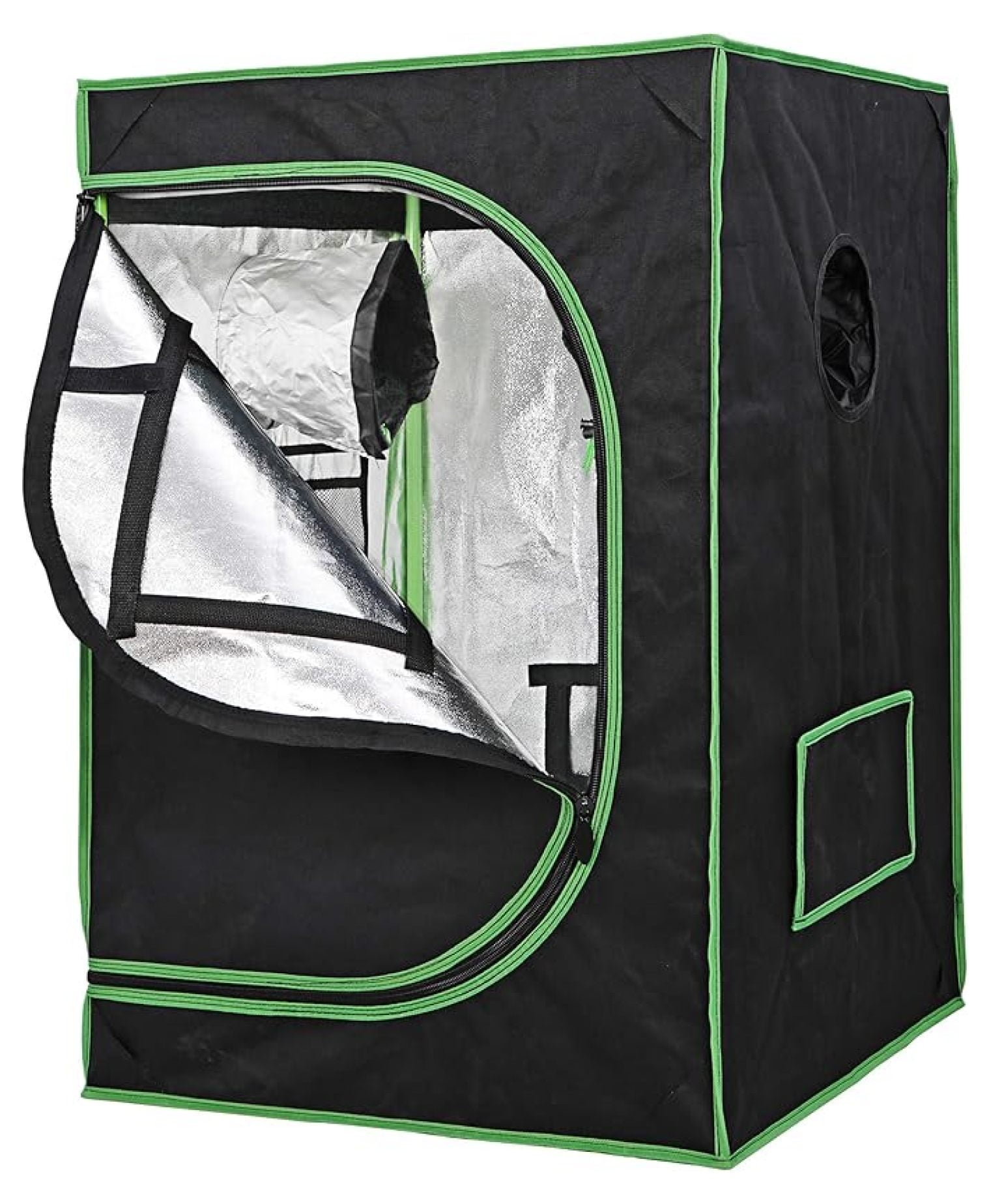 Grow Tent with Observation Window and Floor Tray, Mylar Membrane ...