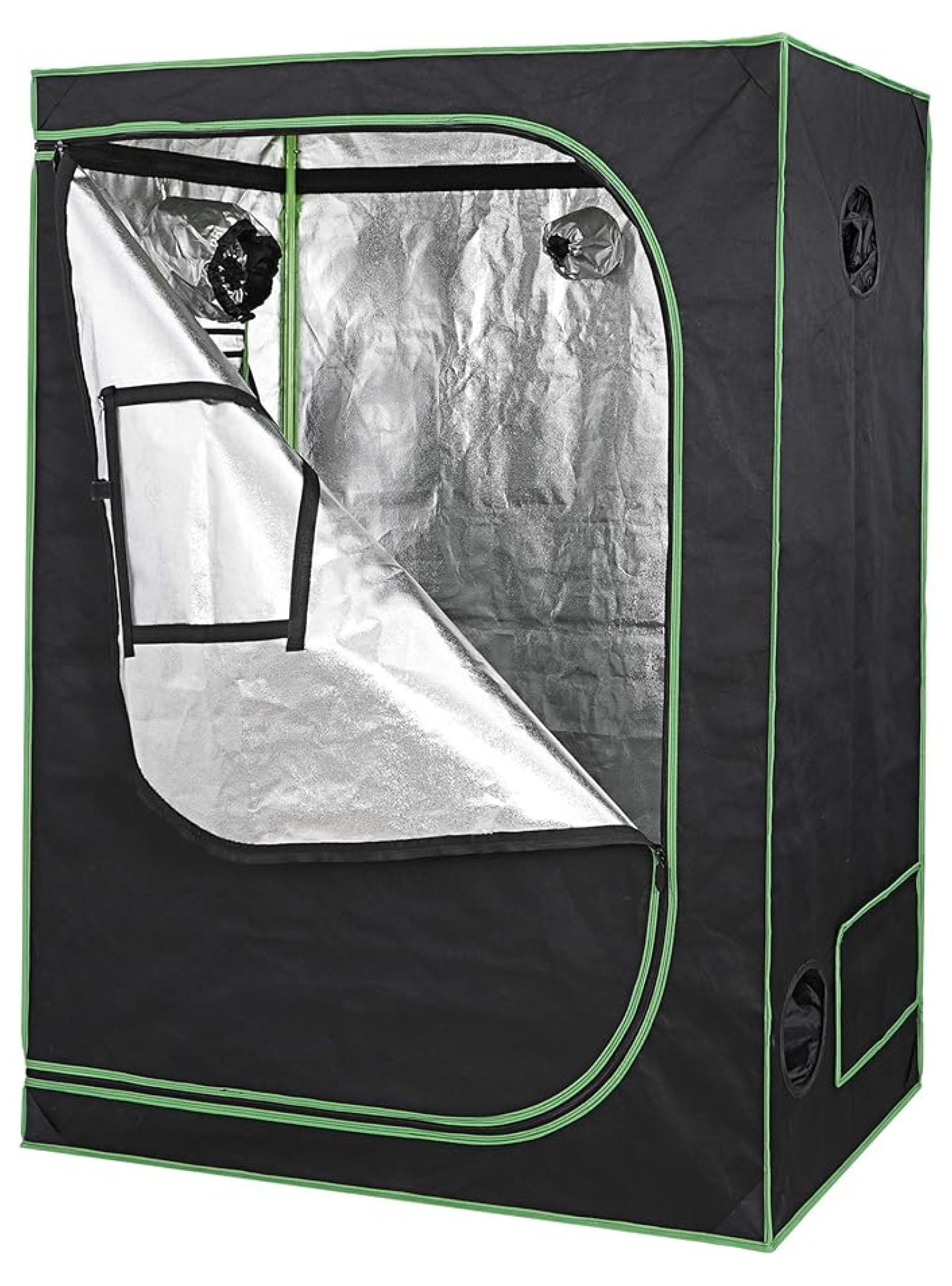 Grow Tent with Observation Window and Floor Tray, Mylar Membrane ...