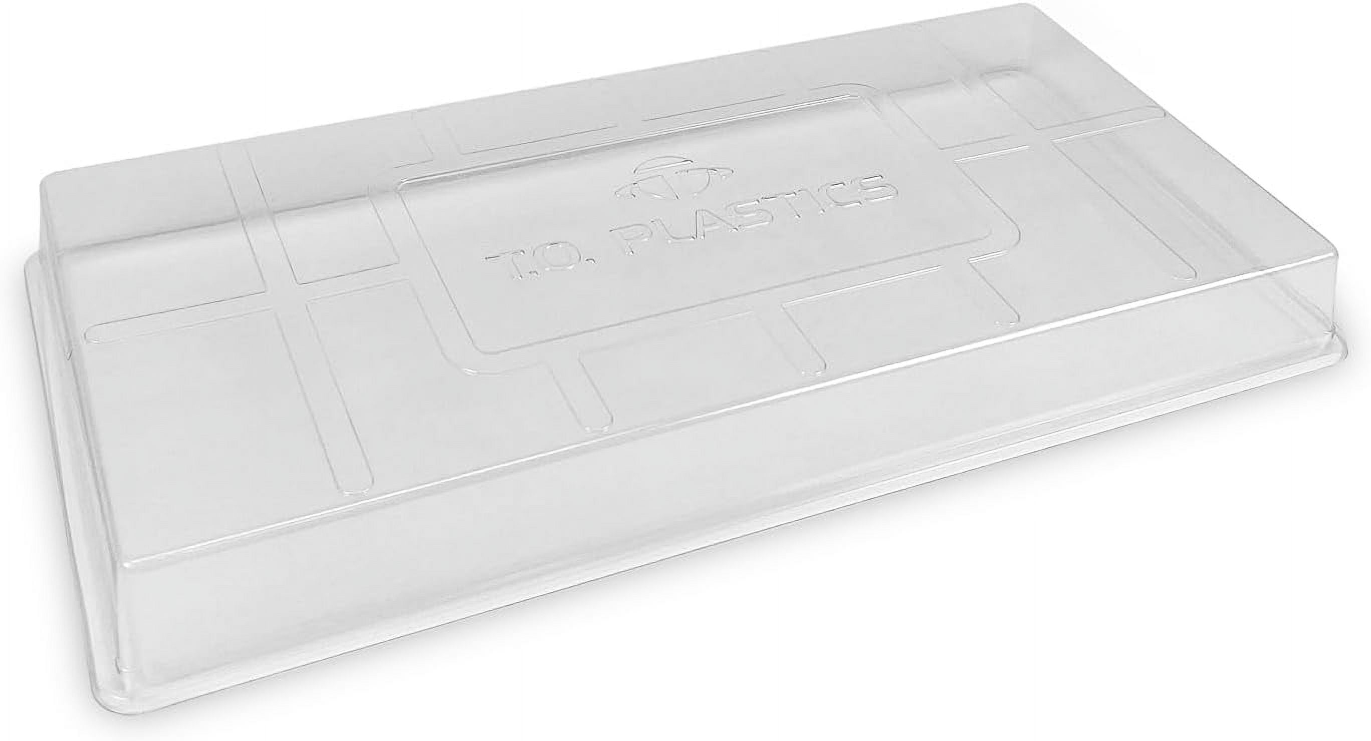 Grow Tray 20 x10 Clear Plastic Humidity Domes, Great Indoor Greenhouse ...