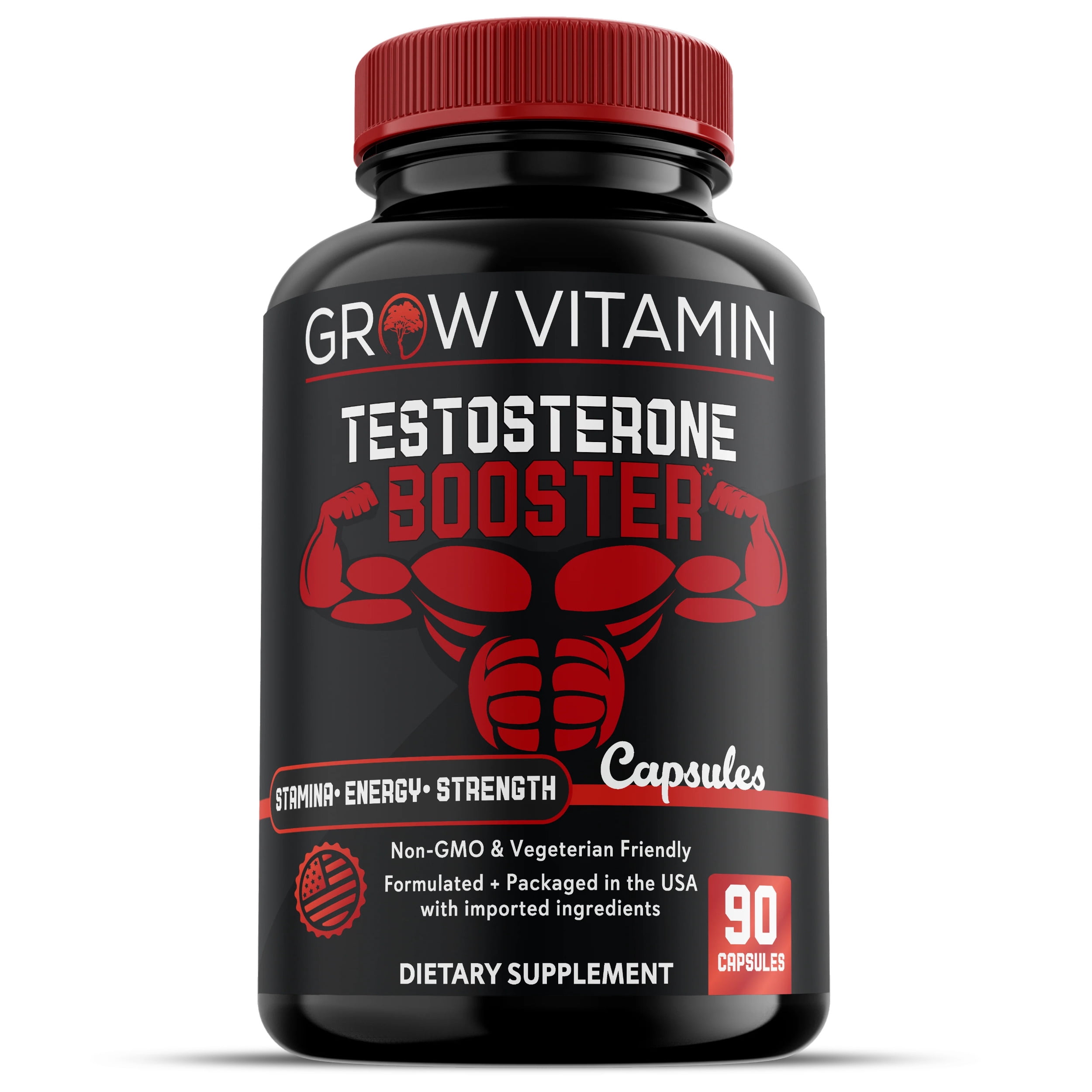 Grow Vitamin Test Support, 90 capsules - Walmart.com