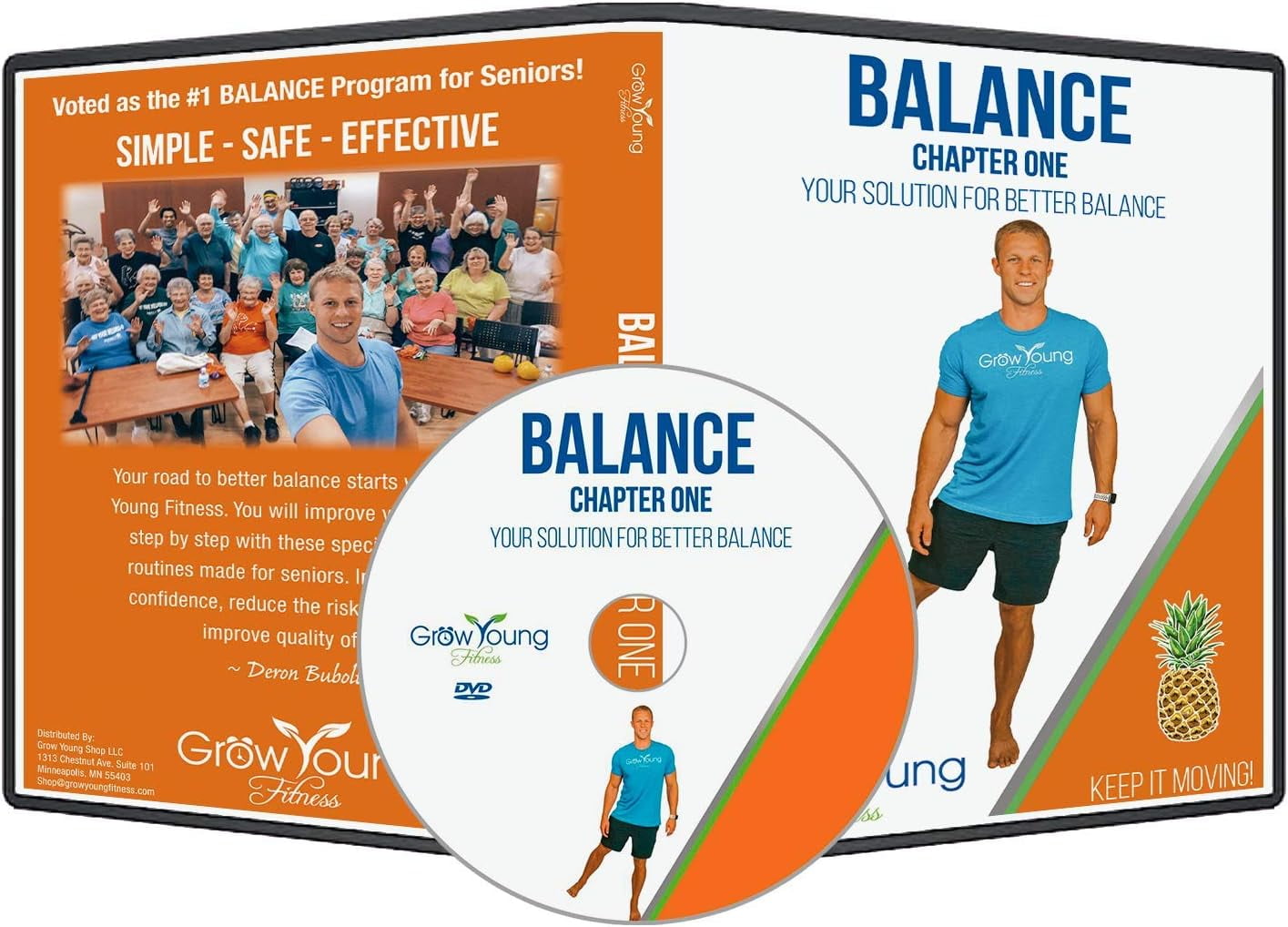 Grow Young Fitness Chapter One Exercise DVDs for Seniors - Low Impact ...