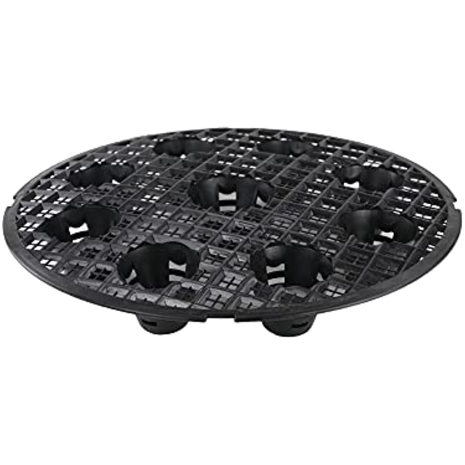 Grow1 18.5-Inch Pot Elevators for Plants Plastic Fabric Pots Elevator ...