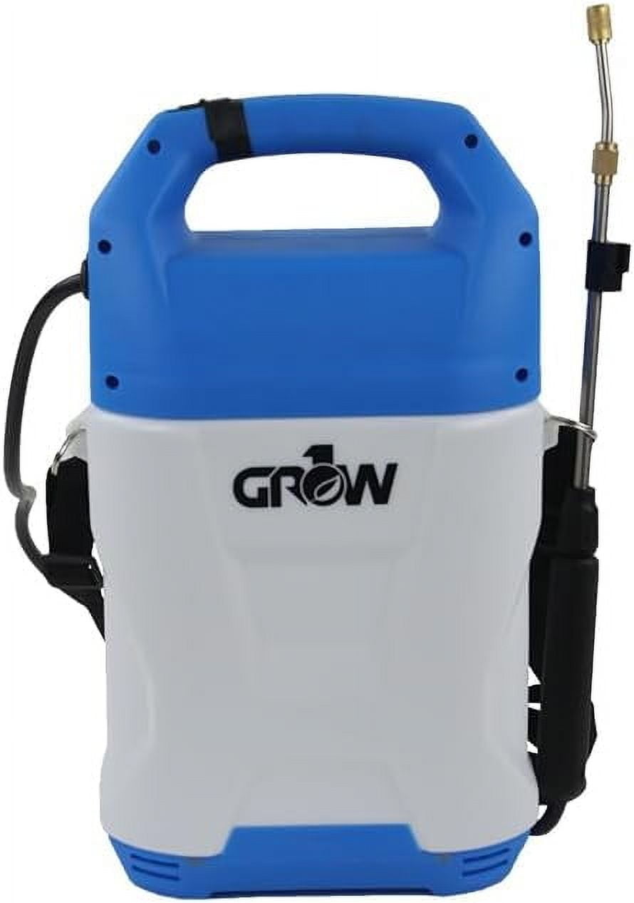 Grow1 Cordless Backpack Sprayer Max 5L/1gal, Corrosion Resistant,3 Hour ...