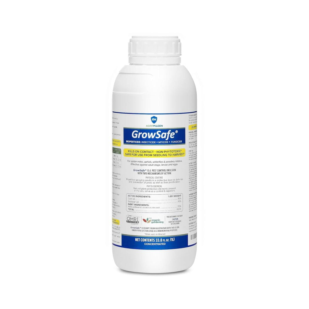 GrowSafe Bio-Pesticide, Organic and Natural Miticide, Fungicide and ...