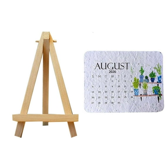 Growable Usage Infused 2026 Calendar Natural Home Decors Gardening ...