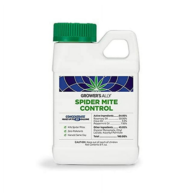 Grower's Ally Spider Mite Control, 8 fl. oz. Concentrate, Indoor Pest ...
