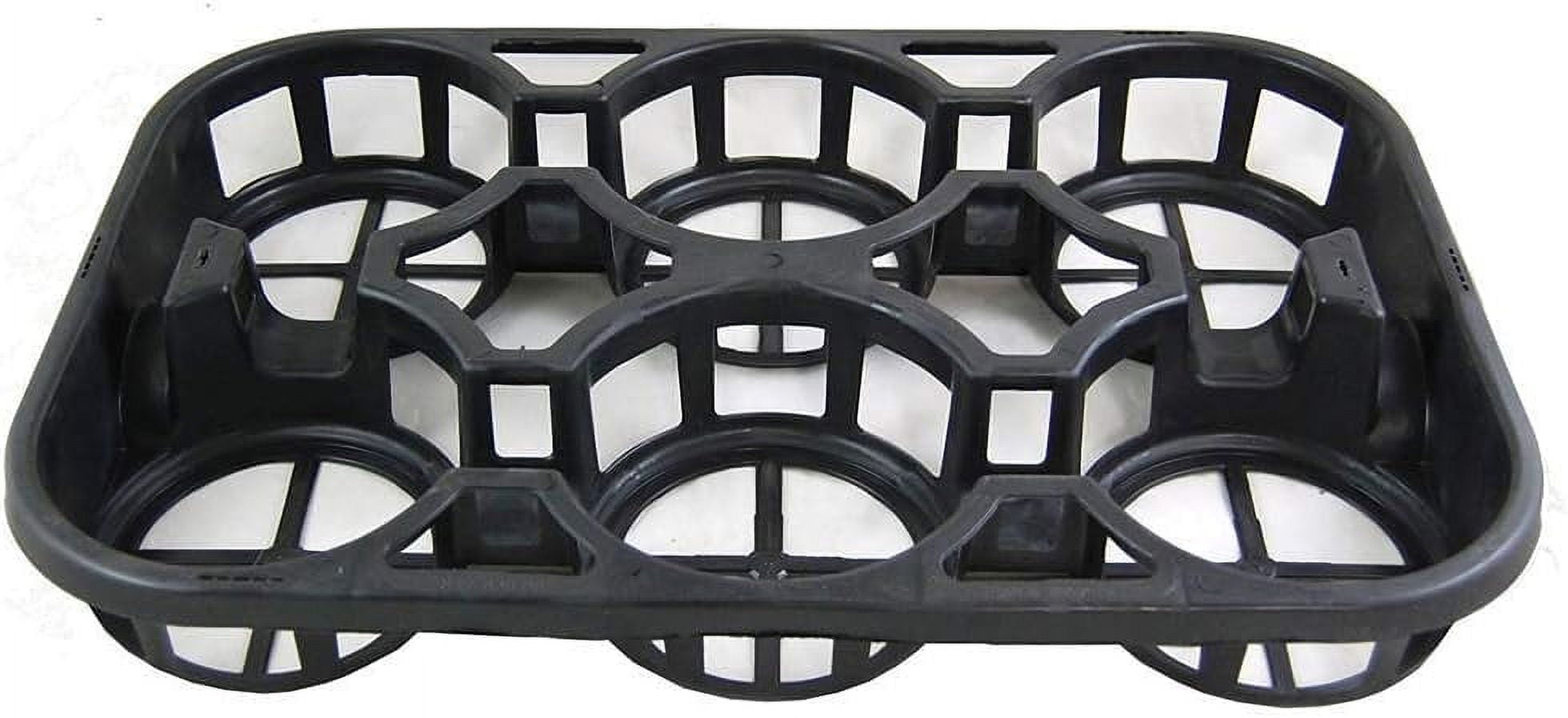 Grower's Solution Greenhouse Carry Tray - 6 Pocket Carrier - Holds ...