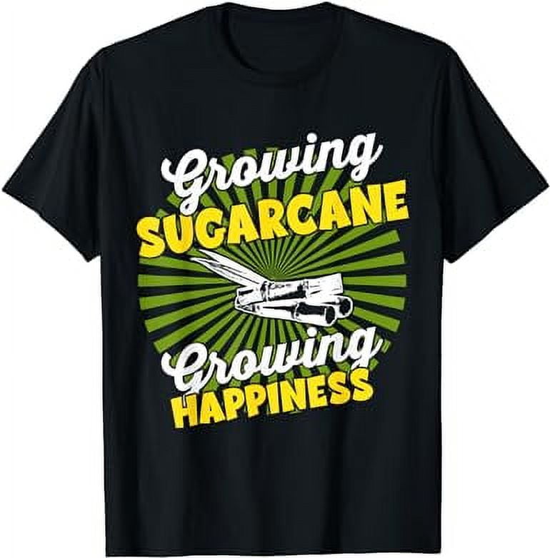 Growing Crop - Agricultural Farmer Harvest Sugarcane T-Shirt - Walmart.com