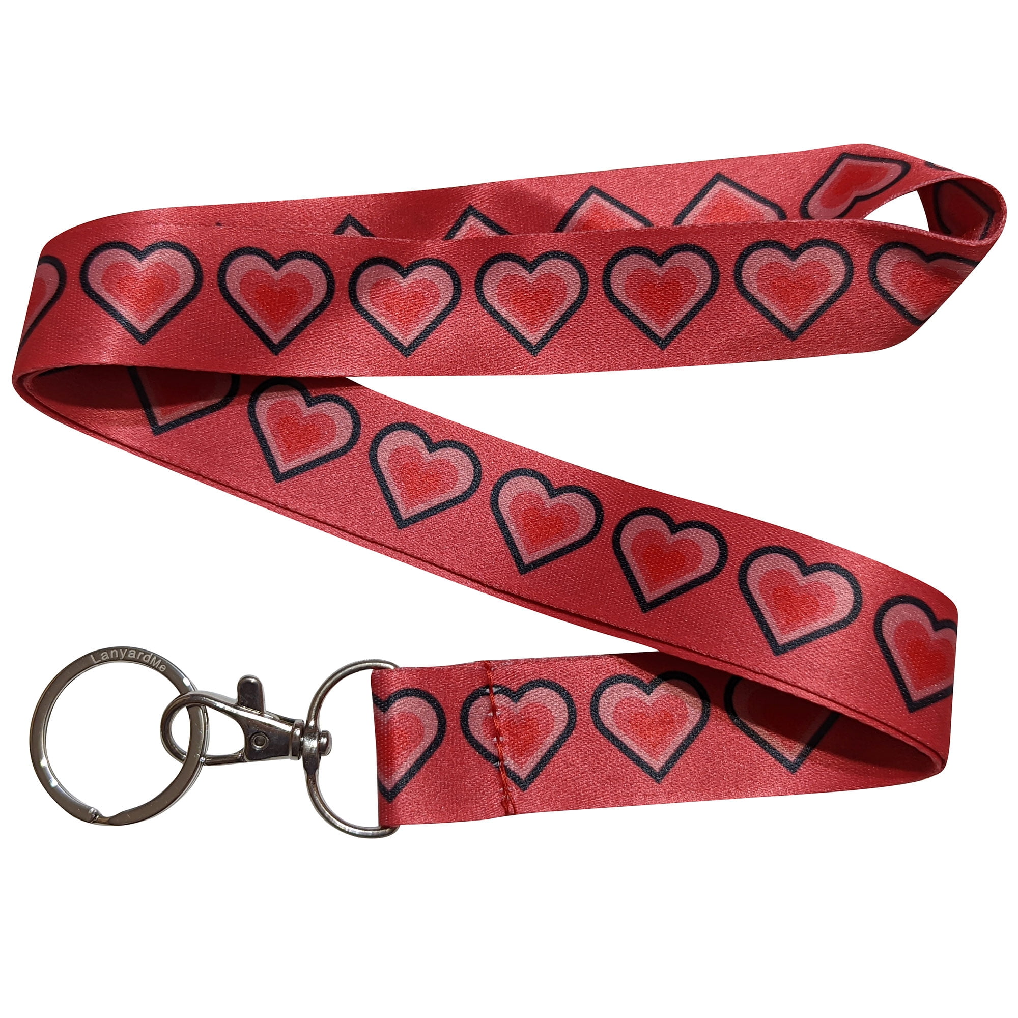 Growing Heart Red Keychain Lanyard - Walmart.com