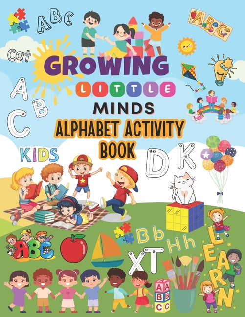 Growing Little Minds: Alphabet Activity Book - Walmart.com