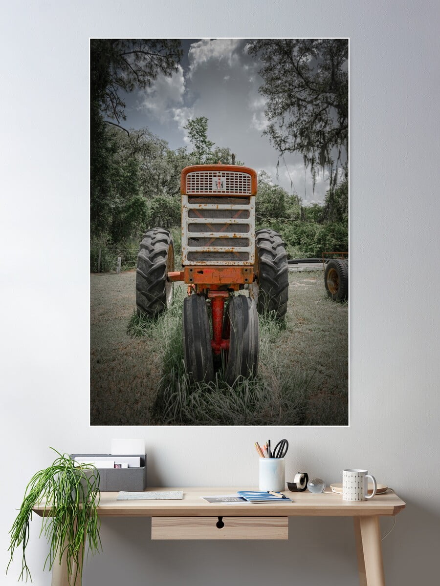 Growing Rust Poster Wall Art, Modern Wall Decor For Living Room Bedroom ...