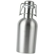 Coleman Vacuum Insulated Stainless Steel Growler, 64 oz, Black ...