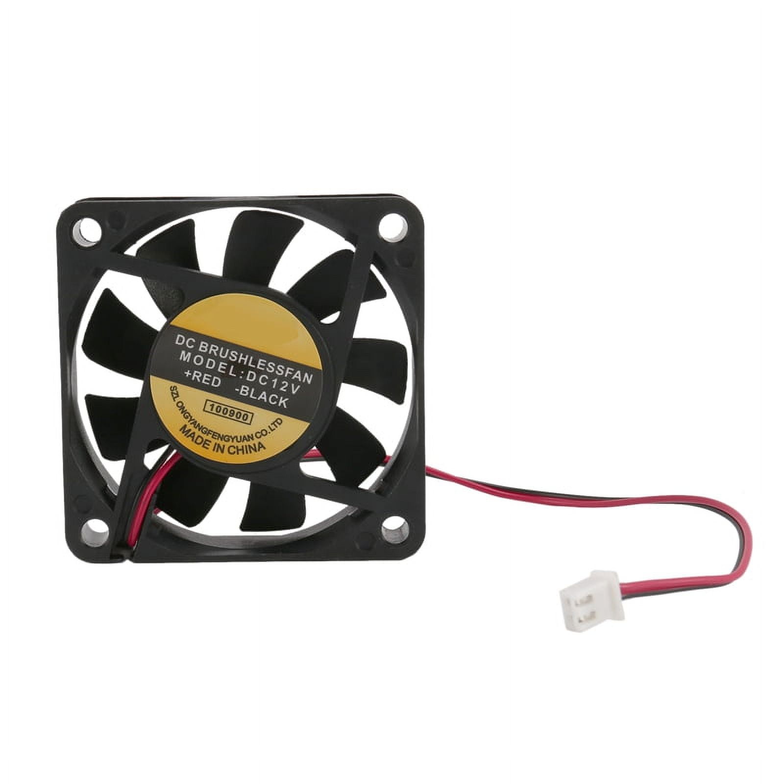 Growment Computer Case DC CPU Cooler with 12V 2Pins, Black - Walmart.com