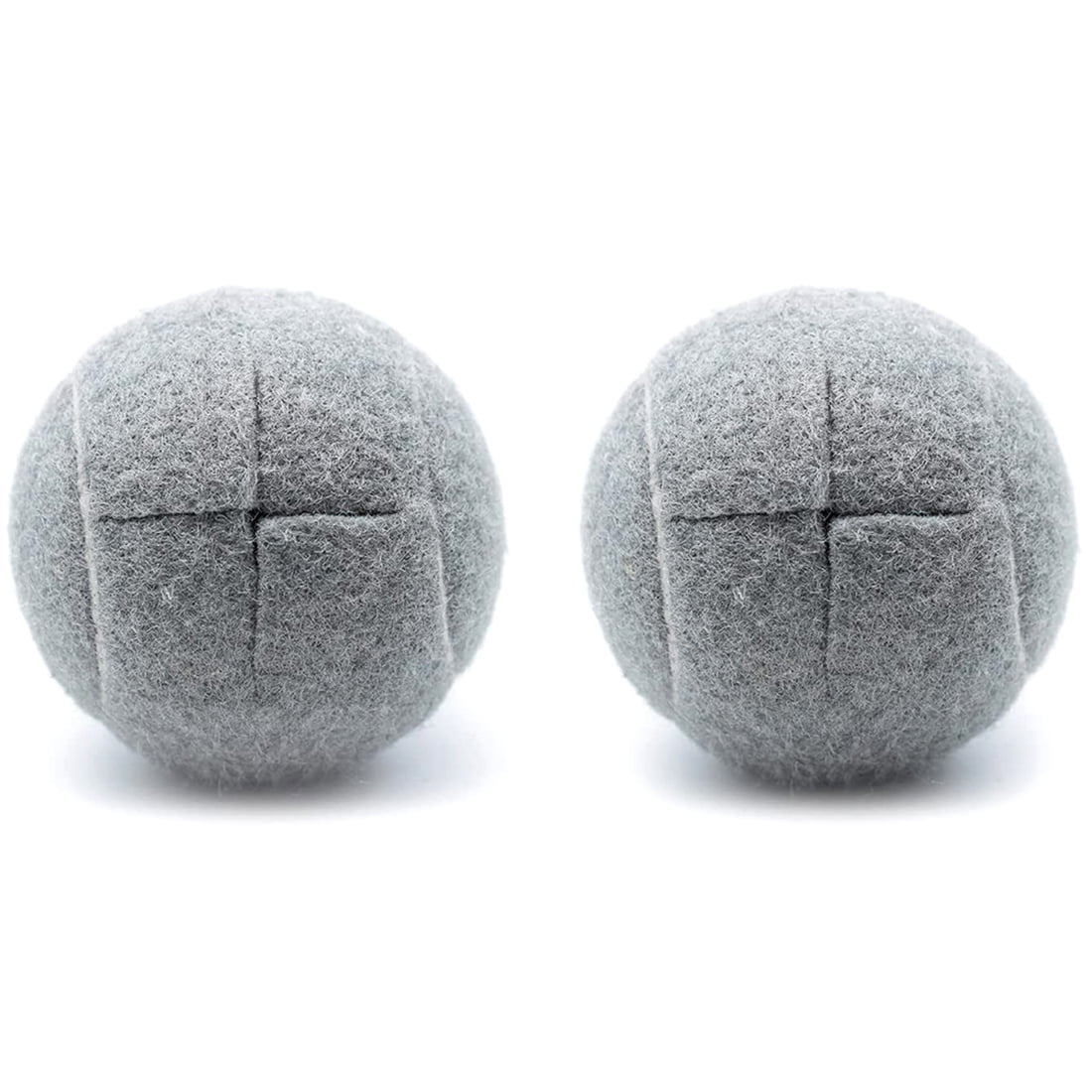 Growment Gray Tennis Ball Felt Pad Covering Heavy-Duty 2 Pieces ...