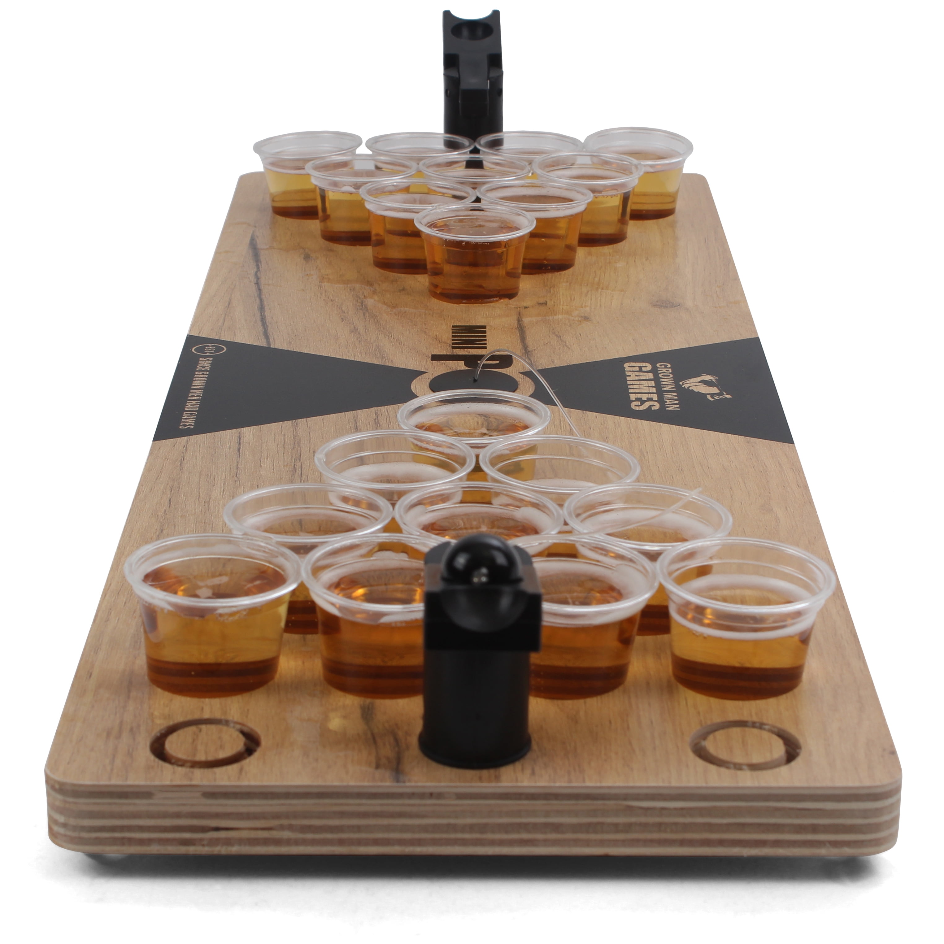Grown Man Games Mini Beer Pong - Drinking Game - Party Game - Beer Game ...