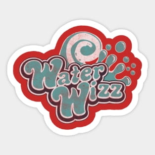 Grown Ups Water Wizz Vintage Retro Sticker Phone Decal Water Bottle ...
