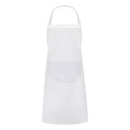 Mainstays Chef Kitchen Apron, 28" x 32" Cotton Bib Apron with Pockets ...