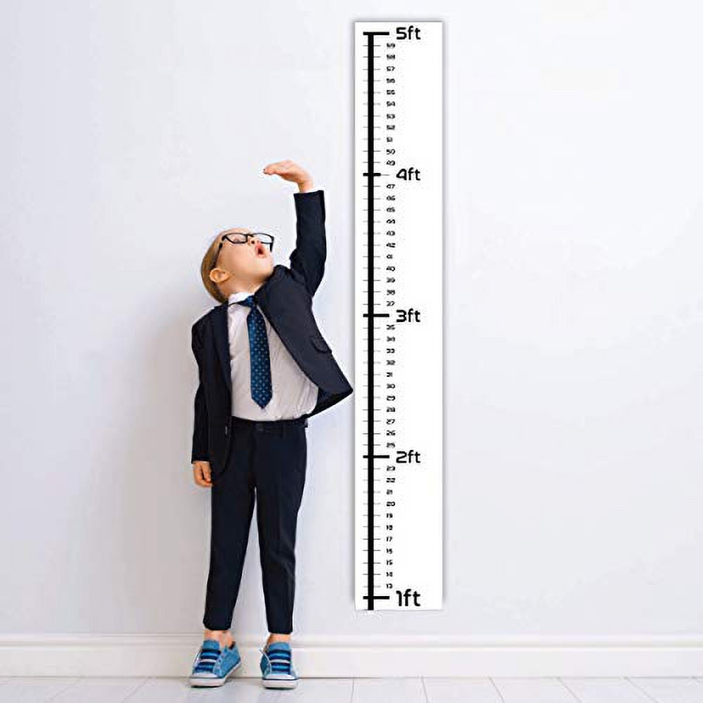 Wall Growth Chart For Kids, Height Chart For Boys And Girls, Growth ...