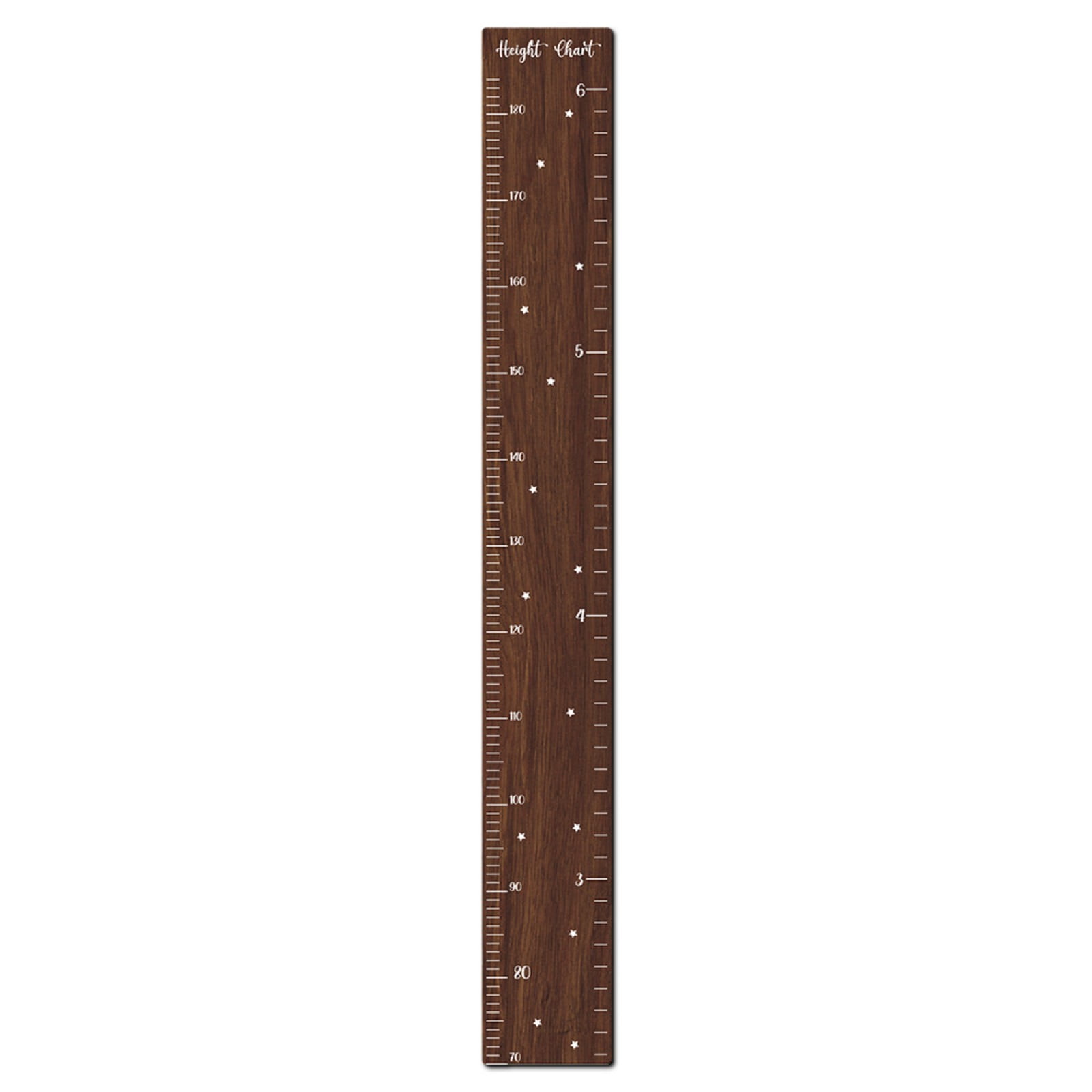 Growth Chart Ruler for Kids, 6ft Wooden Height Measurement Wall Decor ...