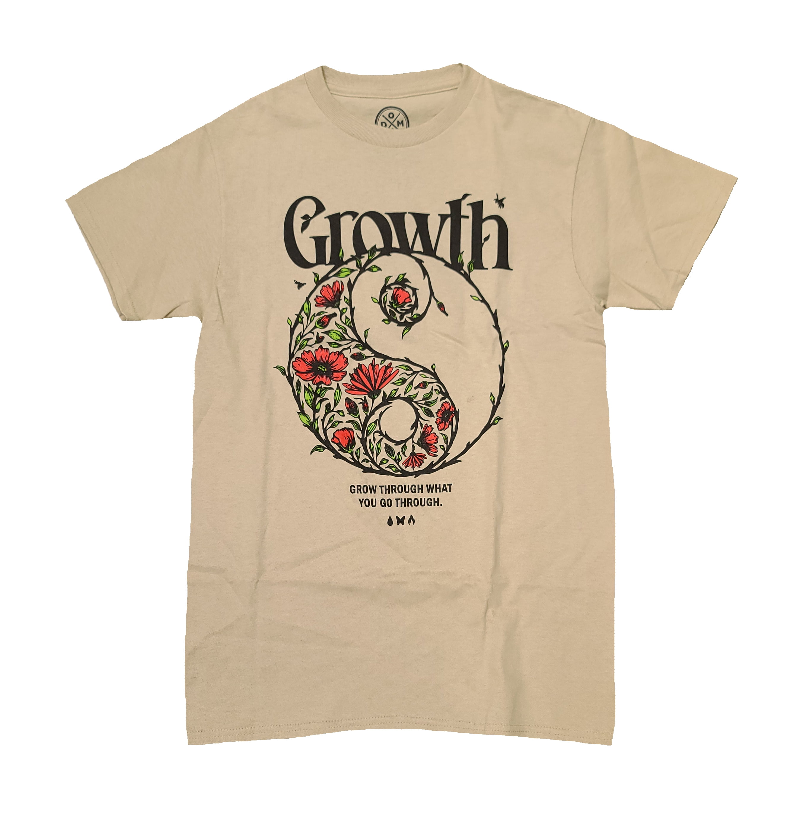 Growth Grow Through What You Go Through Putty Graphic T-Shirt - 3XL ...
