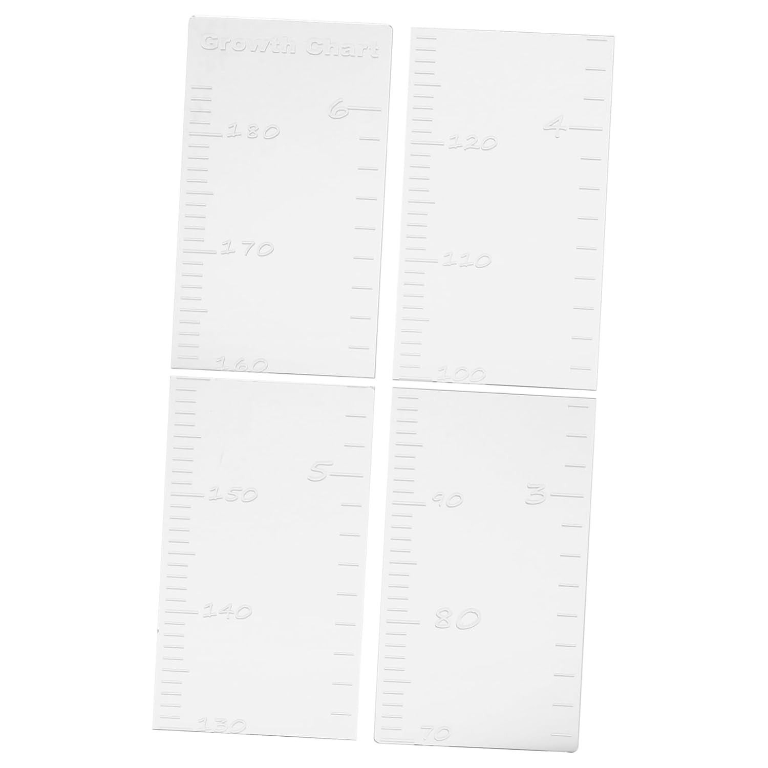 Growth Measurement Sticker Wall Decal Kids Height Decal Acrylic Wall ...