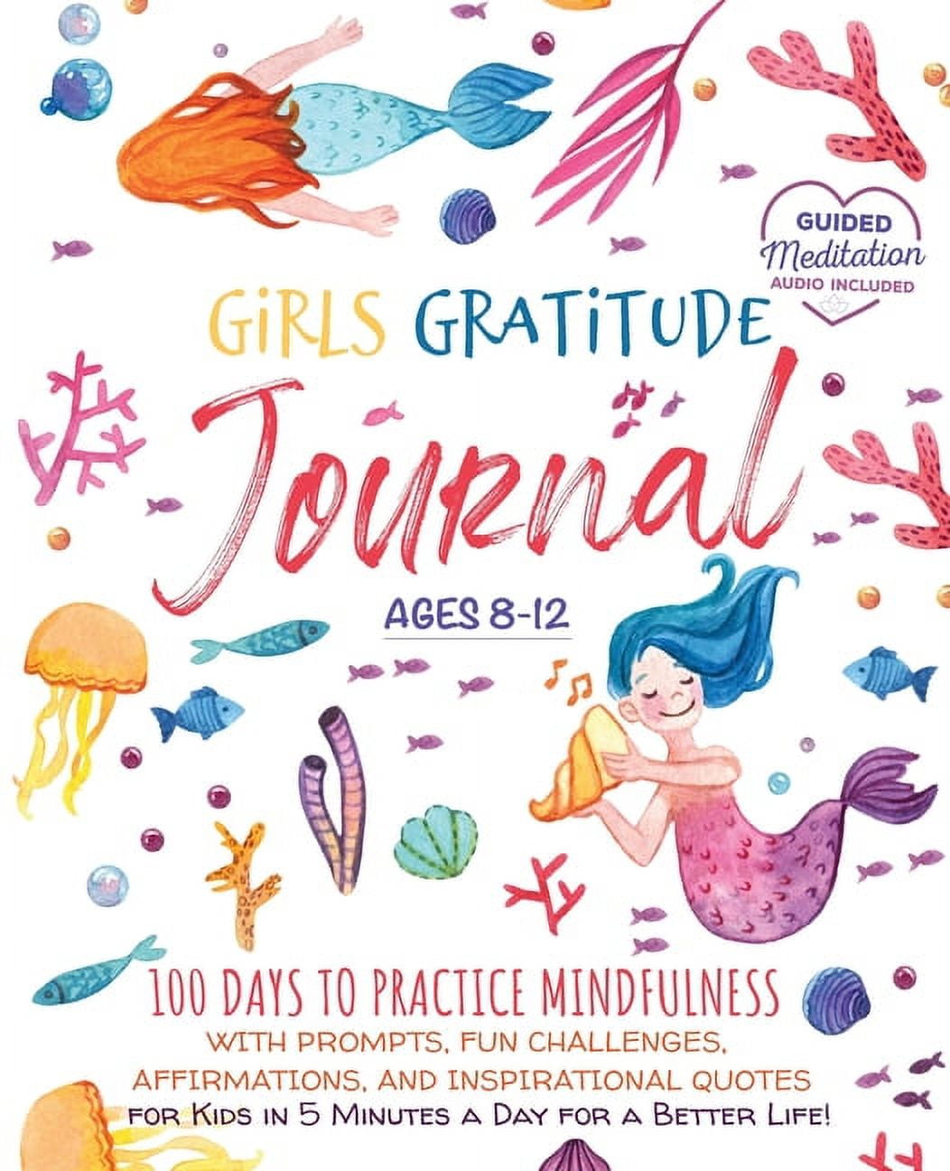 Growth Mindset Read Alouds Girls Gratitude Journal: 100 Days To ...