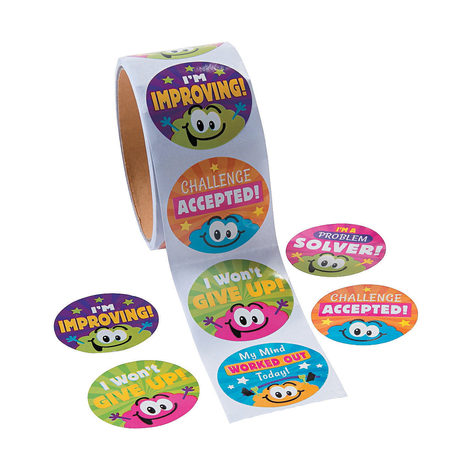 Growth Mindset Stickers - Stationery - 1 Piece - Walmart.com