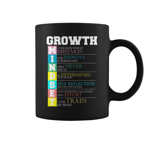 Growth New Mindset And Resolution Graphic Design Printed Cas - Walmart.com
