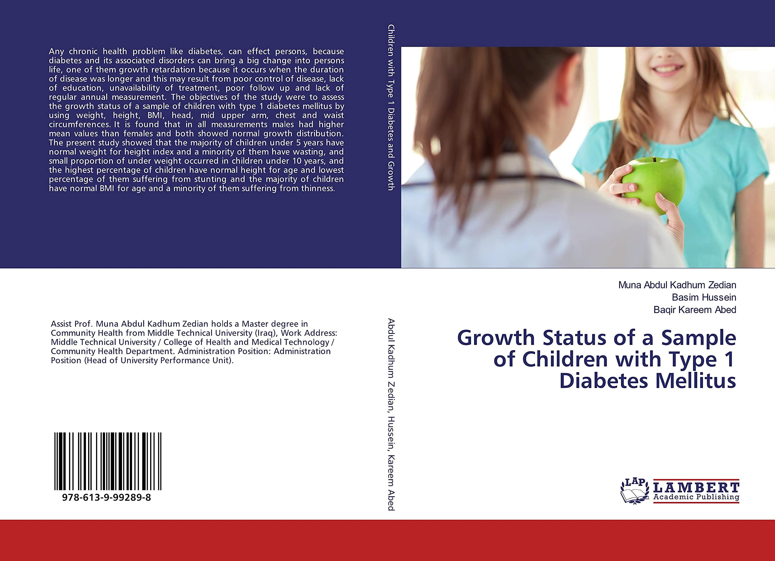 Growth Status of a Sample of Children with Typ Basim Hussein,Baqir ...