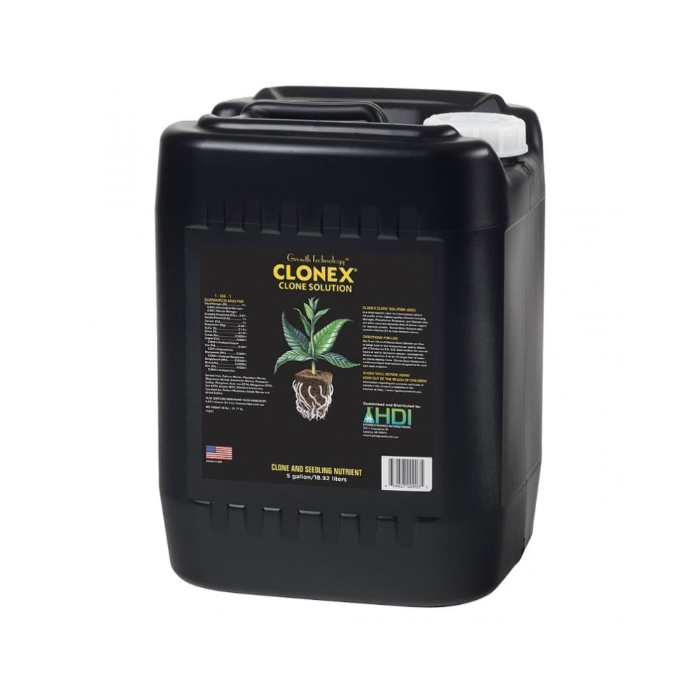 Growth Technology Clonex Clone Solution Clone&Seeding Nutrient Minerals Vitamins - Walmart.com